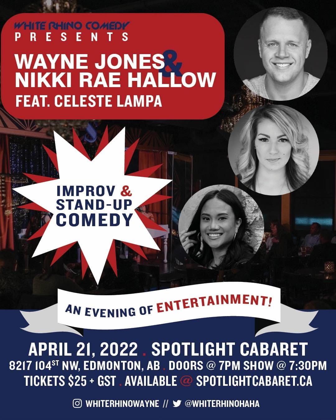Wayne Jones & Nikki Rae Hallow Feat. Celeste Lampa • Spotlight Cabaret