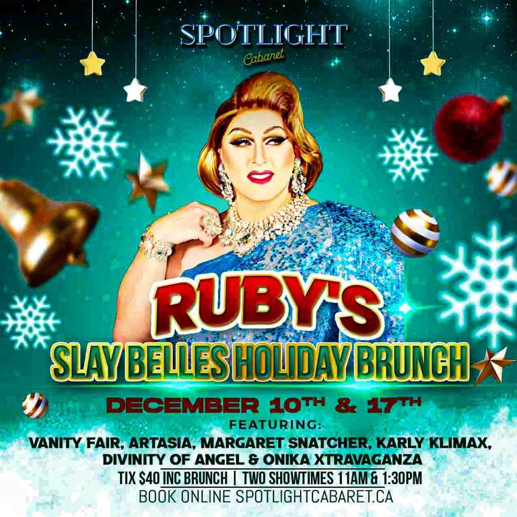 Ruby's Slay Belles Holiday Brunch 1:30pm *One Table Left* • Spotlight ...