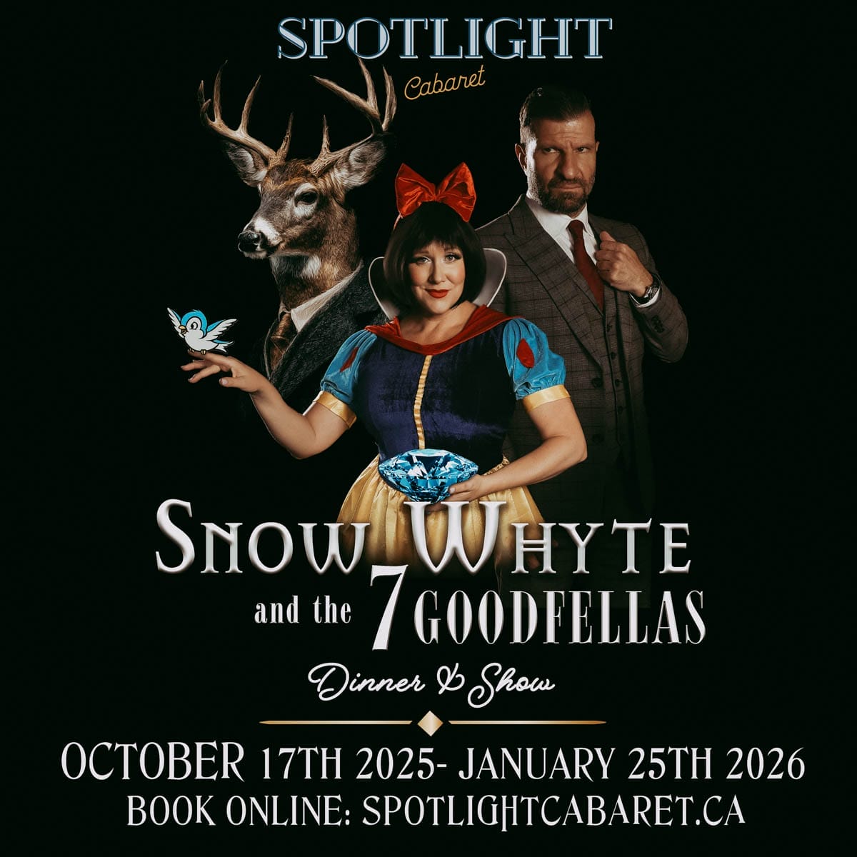 *SOLD OUT* Snow Whyte and the 7 Goodfellas - Sunday • Spotlight Cabaret
