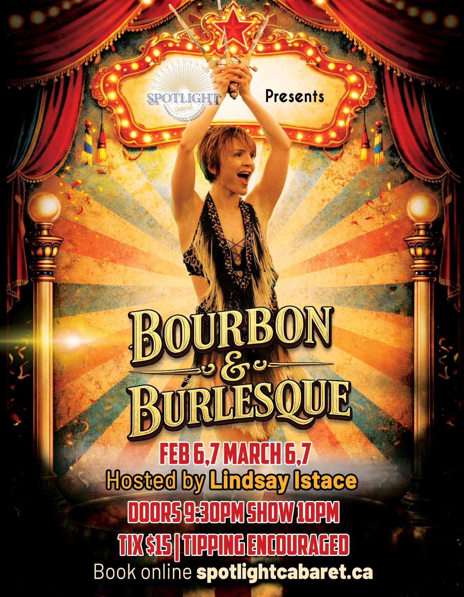 Bourbon & Burlesque • Spotlight Cabaret